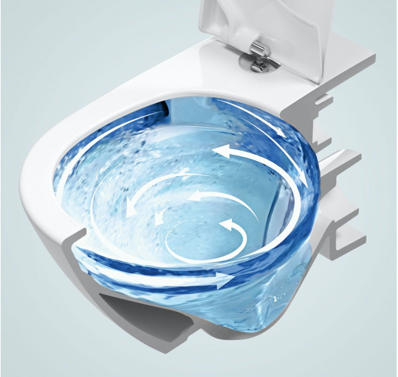 Villeroy&Boch Universo pakabinamas klozetas su "Soft Close" dangčiu ...