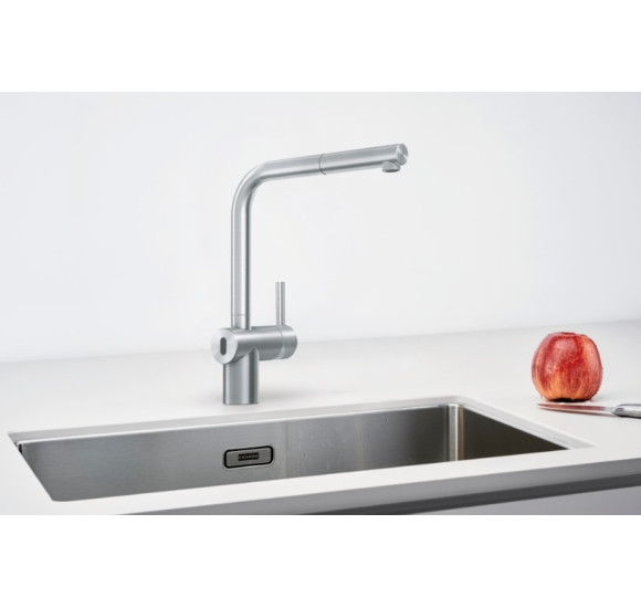 Franke Atlas Neo Sensor maišytuvas plautuvei su ištraukiama žarna ...