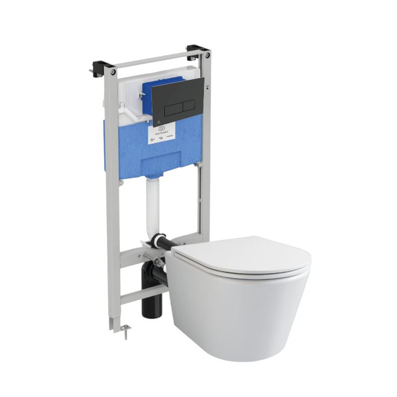 WC komplektas 3in1: Ravak Flow klozetas su "Soft Close" dangčiu ir ...