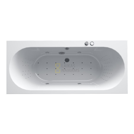 Masažinė vonia Villeroy&Boch Oberon 2.0 170x75 su Koller Nano-Future ...