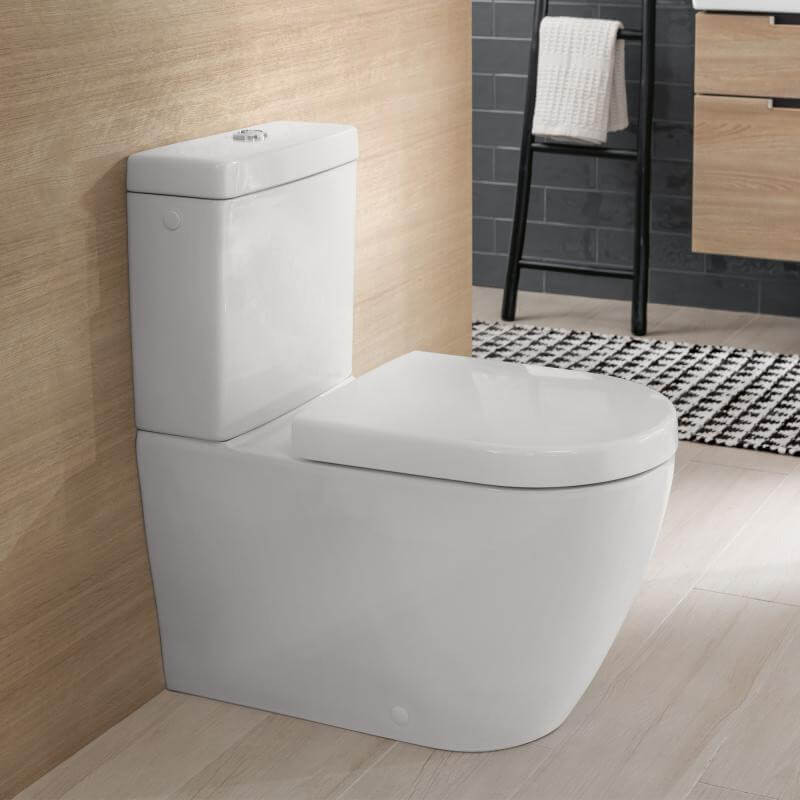 Villeroy&Boch Subway Rimless klozetas be bakelio ir dangčio ...