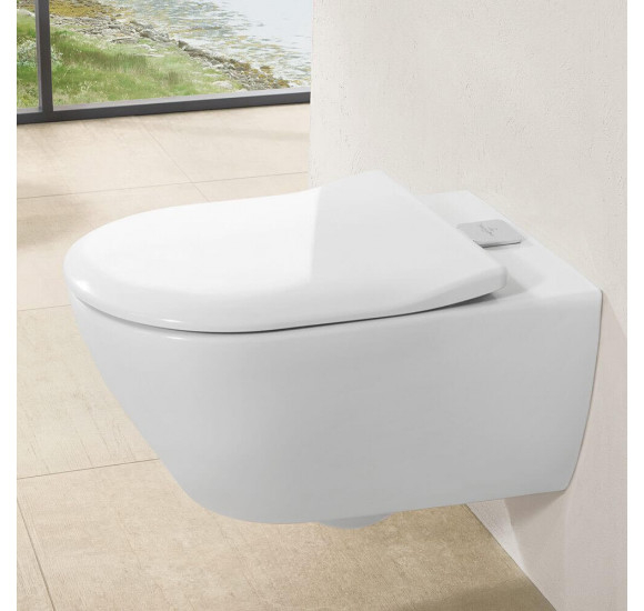 Villeroy&Boch WC Subway 2 Rimless, ViFresh, be dangčio - laikasnamams.lt