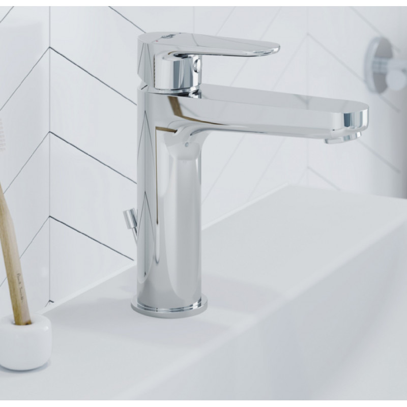 CERAFINE O praustuvo maišytuvas su dugno vožtuvu, chromo spalvos ...