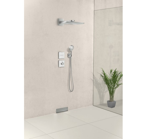 Hansgrohe Rainmaker 460 (24005400) stacionari dušo galva su laikikliu ...