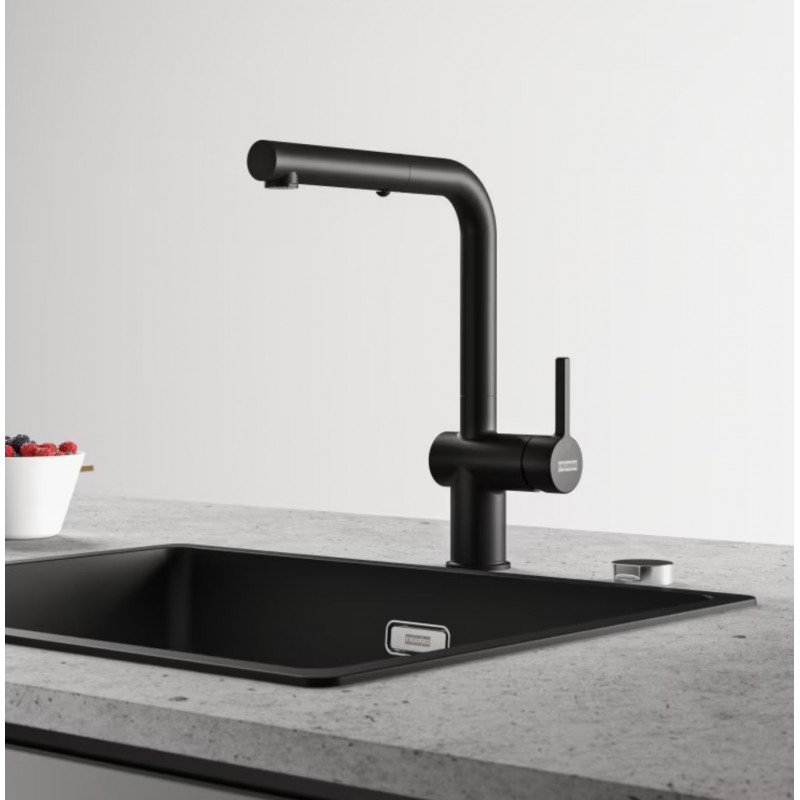 Franke Active L maišytuvas su ištraukiamu dušeliu, pasirenkama spalva ...