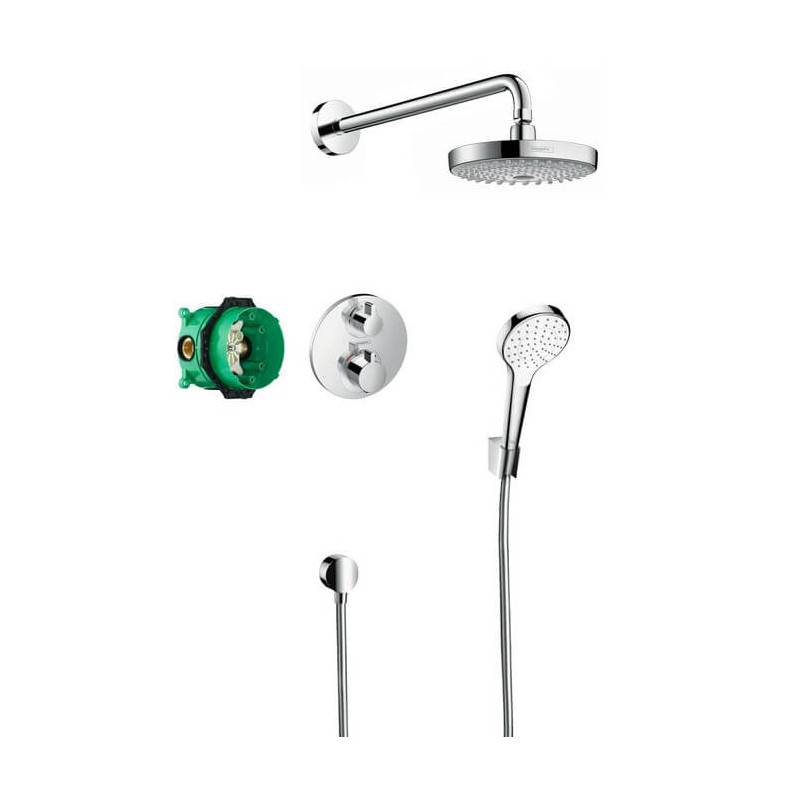 Hansgrohe Croma Select S180 (27295000) potinkinis dušo komplektas ...