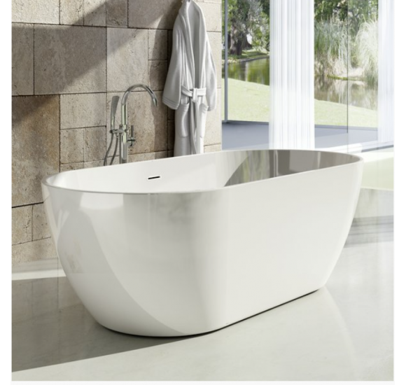 Ravak Freedom O 169x80 cm, laisvai pastatoma vonia, akrilas - laikasnamams.lt