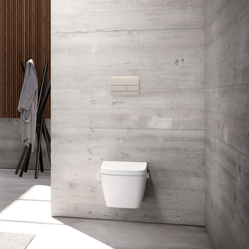 TECEsquare II stiklinis vandens nuleidimo klavišas, pasirinkite spalvą - laikasnamams.lt